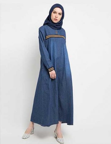 40 Model Baju Gamis Modern dan Kekinian (Update 2022) - Hai Gadis