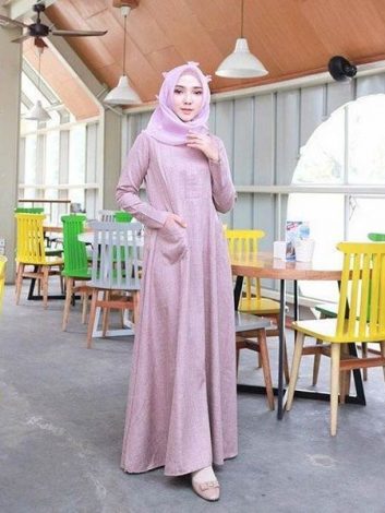 40 Model Baju Gamis Modern dan Kekinian (Update 2022) - Hai Gadis