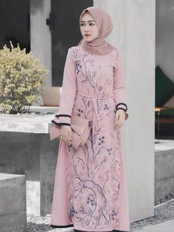 40 Model Baju Gamis Modern dan Kekinian (Update 2022) - Hai Gadis