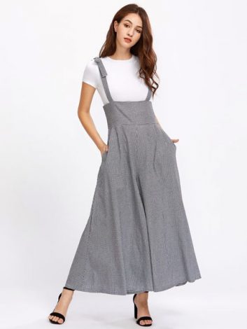 32 Inspirasi Outfit Dengan Overall Yang Kece, Stylish Dan Kekinian