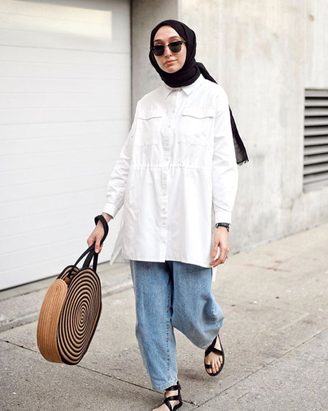 Inspirasi OOTD Kemeja Putih Agar Nggak Terlihat Boring